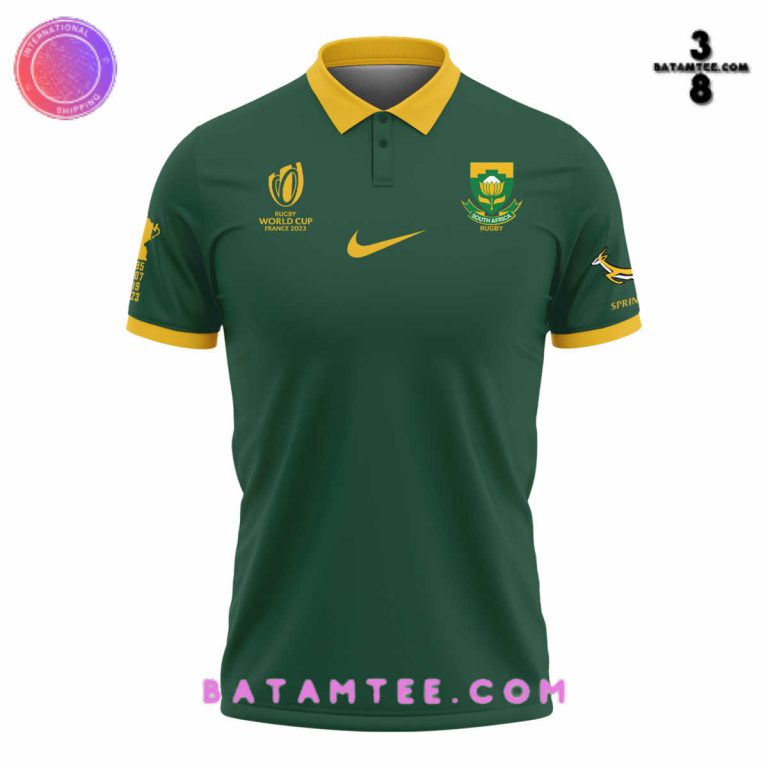 South Africa Springboks Rugby WC 2023 Champions Polo Shirt - Batamtee ...