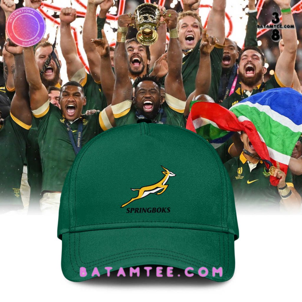 Springboks South Africa RWC Champion 2023 Classic Cap - Batamtee Shop ...